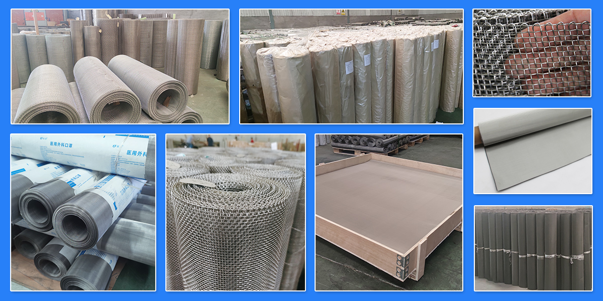 China Stainless Steel Woven Wire Mesh 120 Mesh Fine Mesh Screen Roll ...